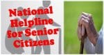 National Helpline for Senior Citizens-Elder line Toll Free Number ...