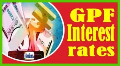 GPF and other similar funds Interest Rates from 01-01-2025 to 31-03 ...