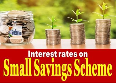 Revision of interest rates for Small Savings Schemes - No change in the ...