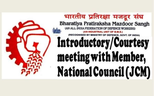 Introductory/Courtesy meeting with Member, National Council (JCM ...