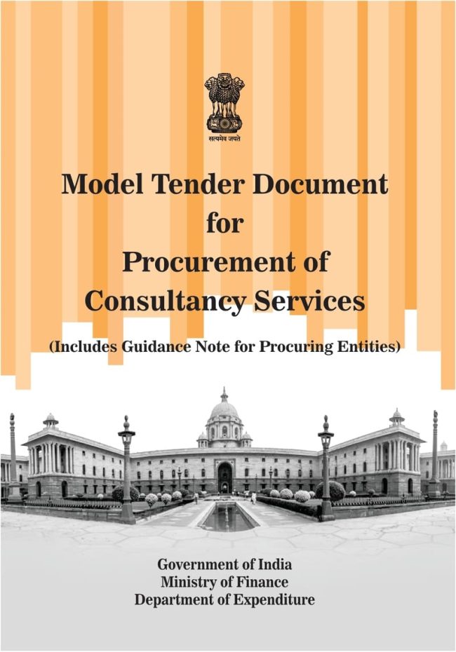 Model Tender Document for Procurement of Consultancy Services issued by ...
