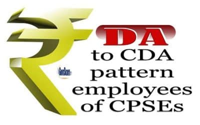 Revised rates of DA to CDA pattern employees of CPSEs, drawing pays in ...