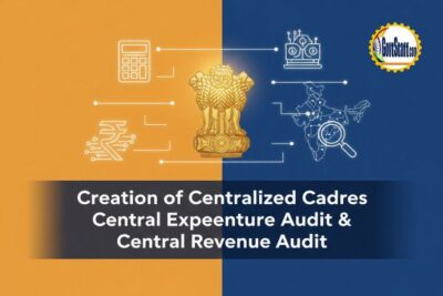 Creation of Centralized cadres for Central Expenditure Audit and ...